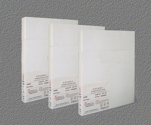 Soft Tissue Diagnostic Radiography / Medical Mammography Film Of Blue Polyester Bases