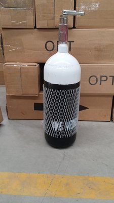 Small size medical cylinder oxygen with CGA870 valve 2L seamless steel cylinder