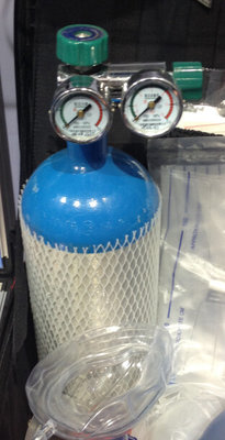 Ambulance Breathing Medical Portable Oxygen Cylinder Of Aluminum