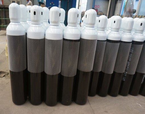 3L-80L High Pressure Oxygen Nitrogen Argon Hydrogen Helium CO2 Gas Cylinde