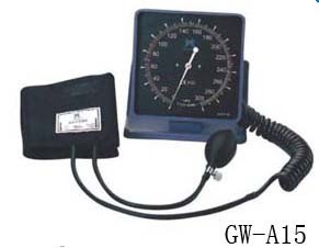 Floor stand vertical Blood Pressure Monitor Stethoscope , aneroid sphygmomanometer