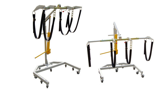 Heavy Duty Hydraulic or Electric Body and Casket Lifts of 4mm Aluminium Tube