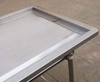 L'autopsie de fonctionnement de embaumement pliable d'acier inoxydable ajourne les produits mortuaires