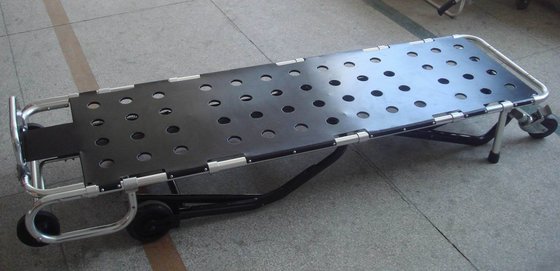 Corpse Trolley Mortuary Equipment 1000lb Multi Level One Man Control Mortuary Cot