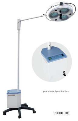 5 Feet  Floor Stand Surgical Operating Lights With3 4 5 Reflectors , AC/DC 220V/24V