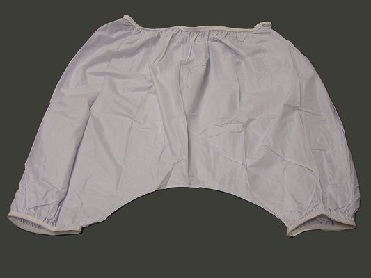 Heat Sealed And Leak Proo Mortuary Garments Vinyl Short Pants undergarments