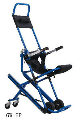 High Strength Medical Stretcher , Aluminum Alloy Evacuation Stair Chair Stretcher