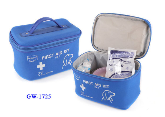 Medical Product Convenient Nylon Bag First Aid Kits For Dog / Cat Pets