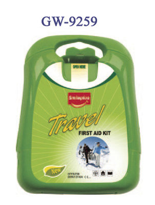 Plastic First Aid Kit Toolbox for Sunburn , Burns , Bites' N' Stings