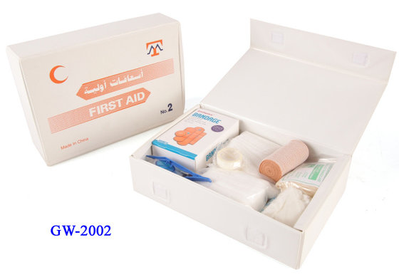 Comprehensive PVC coated box First Aid Kits professional medical first aid case