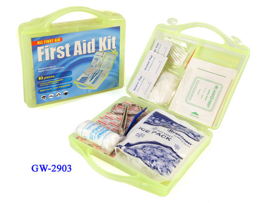 Multifunctional Plastic First aid kit box for medicine , first aid equipment