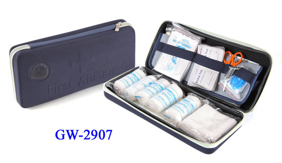 Nylon bag first aid box contents hand - carry easy to take for untrained people