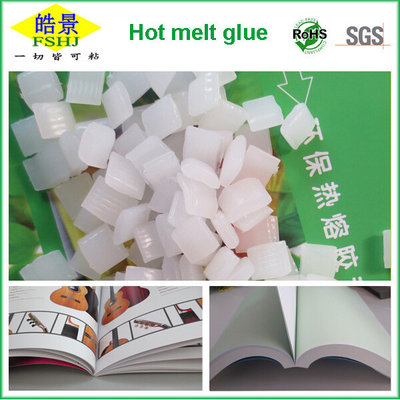 Brochure / Coated Paper EVA Based Hot Melt Adhesive Pellets Perfect Binding