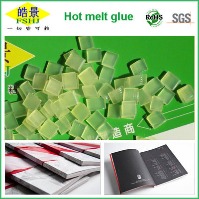 Transparent Bookbinding Hot Melt Glue With Fluidity Strong Adhesive Yellow Granule