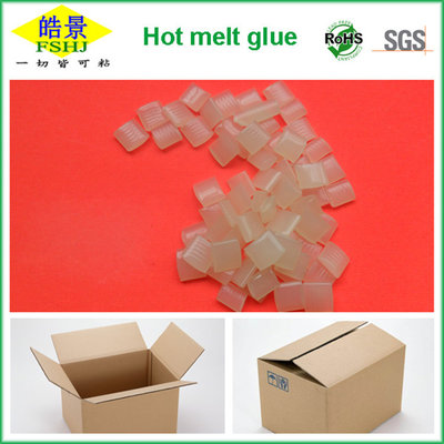 Transparent Hot Melt Adhesive Granule , Hot Glue Pellets For Packaging