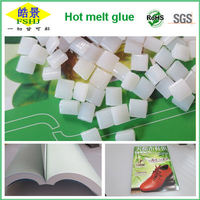 Bookbinding Glue Hot Melt Glue Pellets , Spine Binding Transparent Hot Melt Adhesive