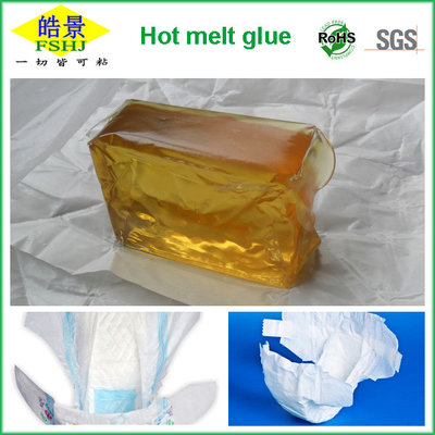 EVA Pressure Sensitive Hot Melt Adhesive For Diaper , PSA Napkin Adhesive
