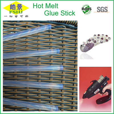 High Strength Clear Hot Glue Sticks , Industrial White 11mm Glue Sticks