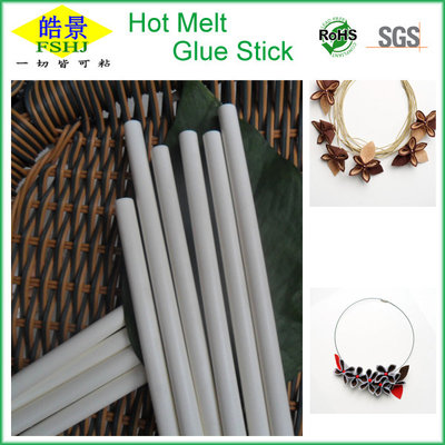 White Hot Melt Glue Sticks / Glue Gun Sealing Wax Sticks Temperature Resistant