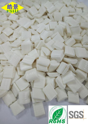 White Pellet EVA Hot Melt Glue Granule For Textbook / Bank Paper Bookbinding