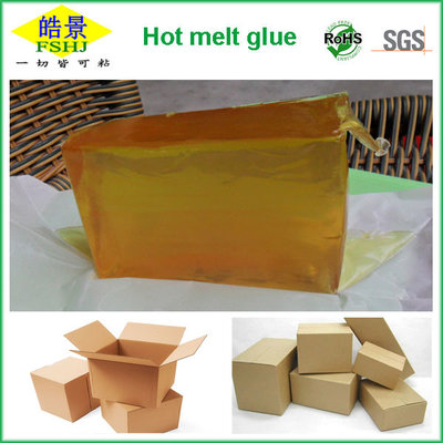 Transparent Yellow Hot Melt Pressure Sensitive Adhesive For Attaching Gift Paper Box