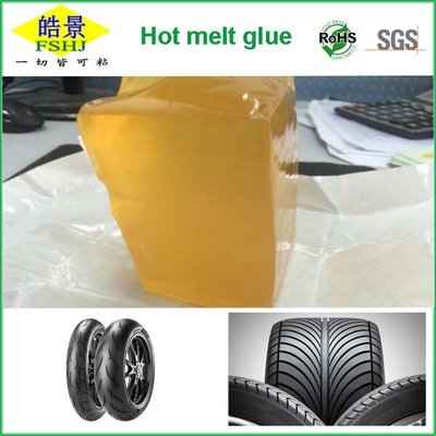 No Drawing EVA Yellow Transparent Hot Melt Adhesive Block >15N/In