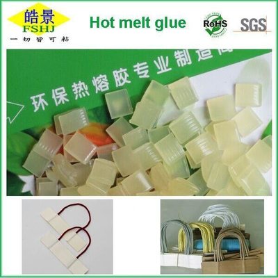 High Strength EVA Hot Melt Adhesive / Hot Melt Glue Pellets Light Yellow Granule