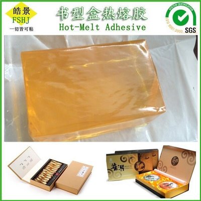 High Stickness Hot Melt Glue Blown Block , Viscosity 6500CPs/170℃