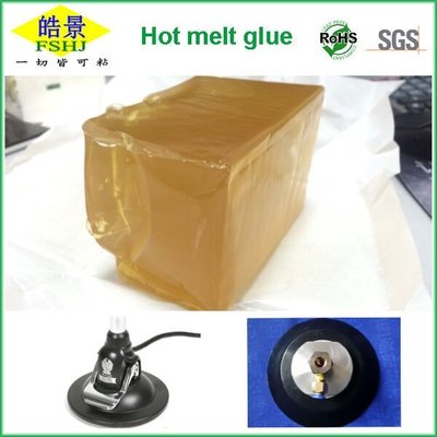 Light Yellow Anti Yellowing Psa Hot Melt Adhesive Block For The Sucking Cup
