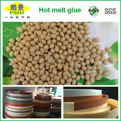 Yellow Round Hot Melt Granule Good fluidity Hot Melt Adhesive For Manual Operating Machine