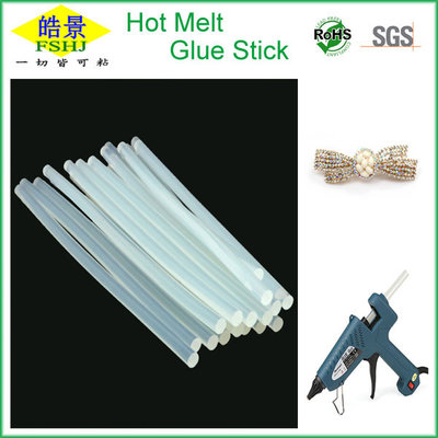 Transparent White Resin Hot Melt Glue Stick For Art Making / Carton Sealing