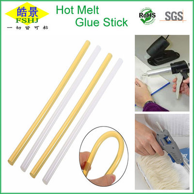 Yellow Transparent Hot Melt Glue Sticks Resin Colored Glue Sticks
