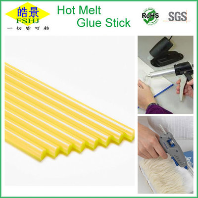 Full Yellow Color Hot Melt Glue Sticks For Glue Gun Plastic Glue Sticks