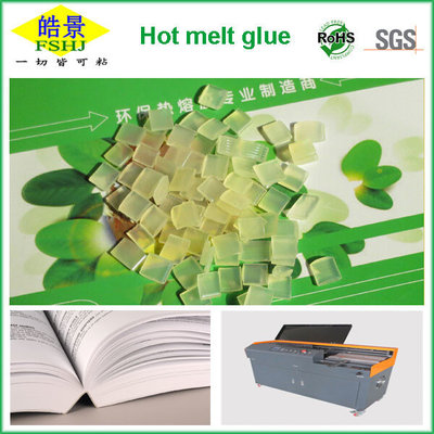 Light Yellow Granule EVA Hot Melt Adhesive For Book Binding Glue