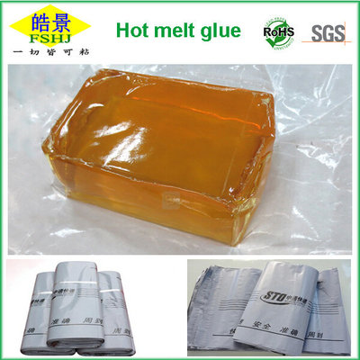 Perfect Hot Melt Pressure Sensitive Adhesive For DHL Courier Bags Bonding
