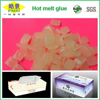 Carton Sealing / Edge Banding Hot Melt Glue Granule EVA Base Fast Setting