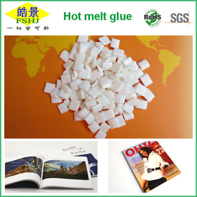 Milk White Bookbinding Hot Melt Glue Granule For Notebook / Printing industry