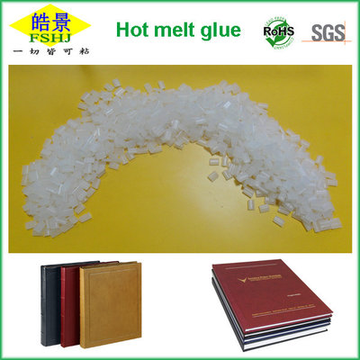 EVA White Bookbinding Hot Melt Glue Pellets / Side Spine Glue For Magazine