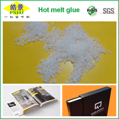 EVA White Bookbinding Hot Melt Glue Pellets / Side Spine Glue For Magazine