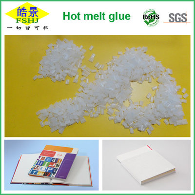 EVA White Bookbinding Hot Melt Glue Pellets / Side Spine Glue For Magazine
