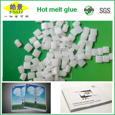 Hot Melt Adhesive For Bookbinding , White Perfect Binding Glue To Bind Books