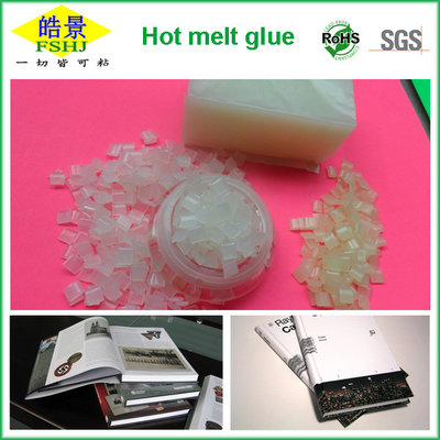 Hot Melt Adhesive Glue For Perfect Binding , EVA Hot Melt Glue Book Binding Adhesive