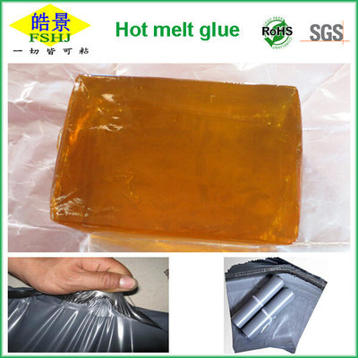 EVA  Resin Hot Melt Adhesive Block For PE / PO Bags Sealing , Courier Bag Adhesive
