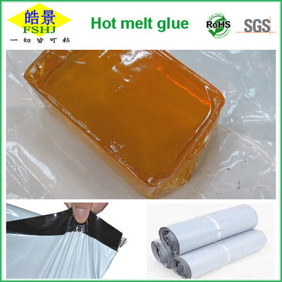 High Temperature Hot Melt Adhesive For Courier Bag / Express Bag Bonding