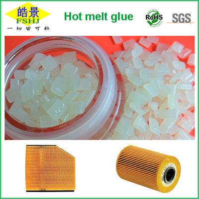Air Filter Hot Melt Glue , EVA Hot Melt Adhesive Granule High Tear Strength