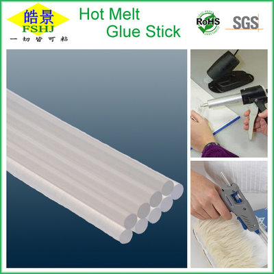 Transparent Industrial Hot Melt Glue Sticks For Wood / Fabric / Craft 7 mm - 12 mm