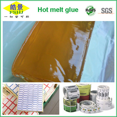 Polyamide PSA Hot Melt Adhesive with EVA , Resin Material , Yellow Transparent