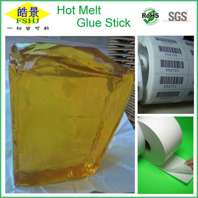 Pressure Sensitive Hot Melt Adhesive For Beer Bottle , Hot Melt PSA Raw Material