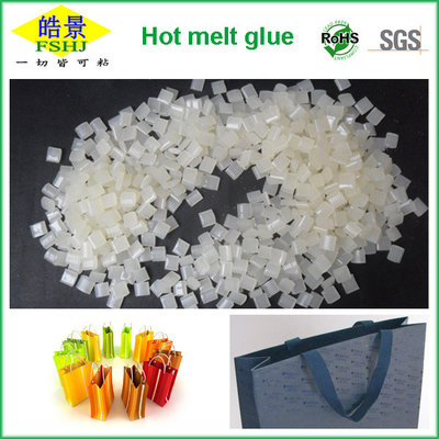 EVA Type Hand Bag Sealing Hot Melt Glue , Packaging Hot Melt Adhesive Pellets