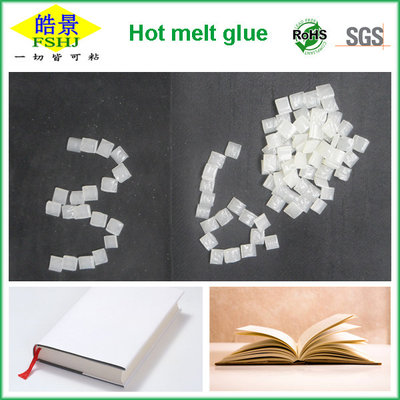 Spine Bookbinding Hot Melt Glue For Books , EVA Paper Binding Glue Granule